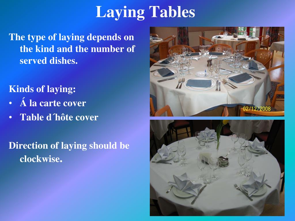 PPT Laying The Table Table Service PowerPoint Presentation Free PPT Laying The Table Table Service PowerPoint Presentation Free
