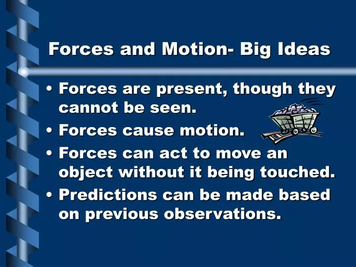 PPT - Forces and Motion- Big Ideas PowerPoint Presentation, free ...