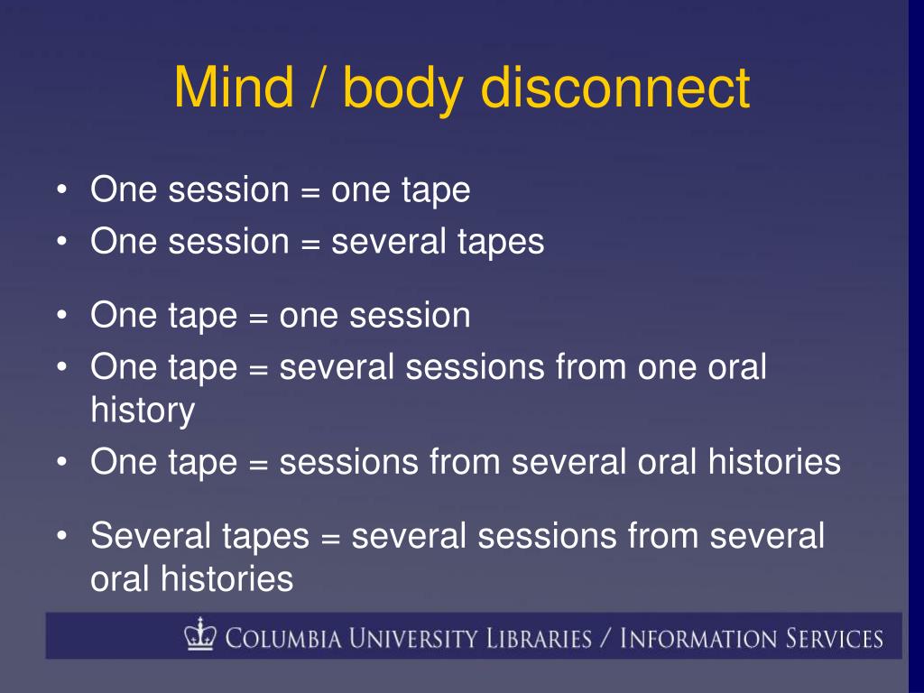PPT - Oral History, METS and Fedora: Building a Standards-Compliant ...