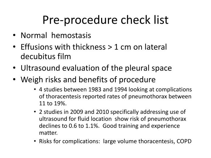 PPT - Indications for Thoracentesis PowerPoint Presentation - ID:1775890