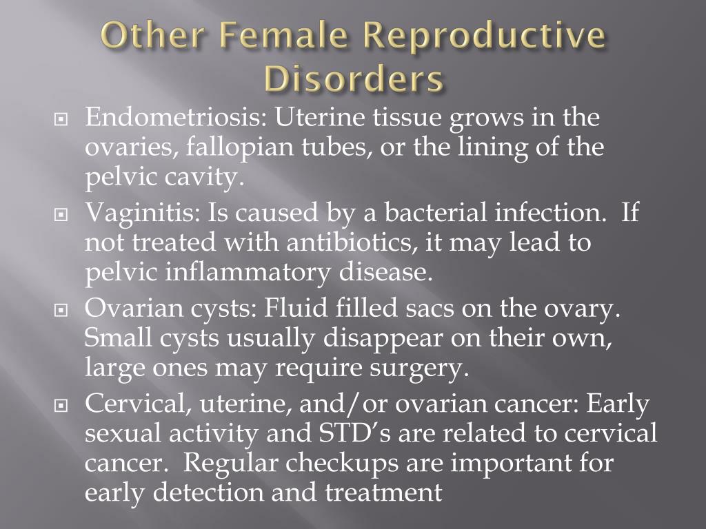 Ppt The Female Reproductive System Powerpoint Presentation Free