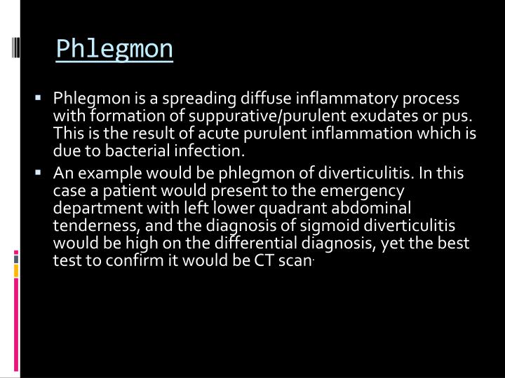 PPT - phlegmon PowerPoint Presentation - ID:1776565