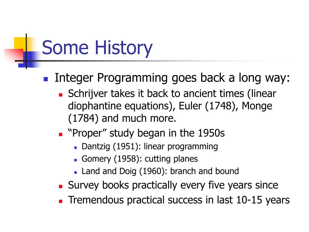 Ppt Introduction To Integer Programming Modeling And Methods Powerpoint Presentation Id1777318
