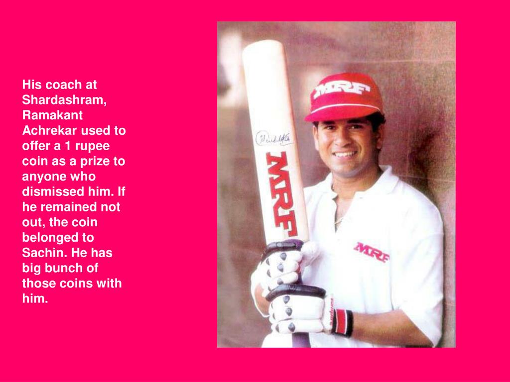 PPT - Sachin Tendulkar the greatest cricketer of the 21 st century ...