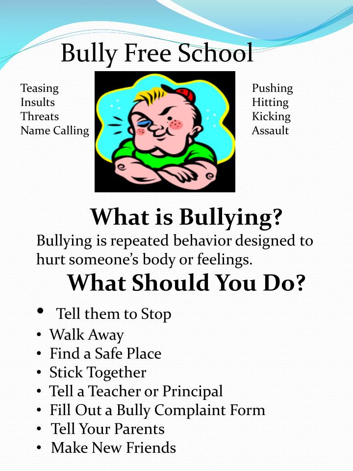 PPT - Bullying Presentation PowerPoint Presentation - ID:1777953