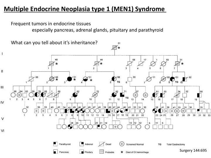 PPT - Multiple Endocrine Neoplasia type 1 (MEN1) Syndrome PowerPoint ...