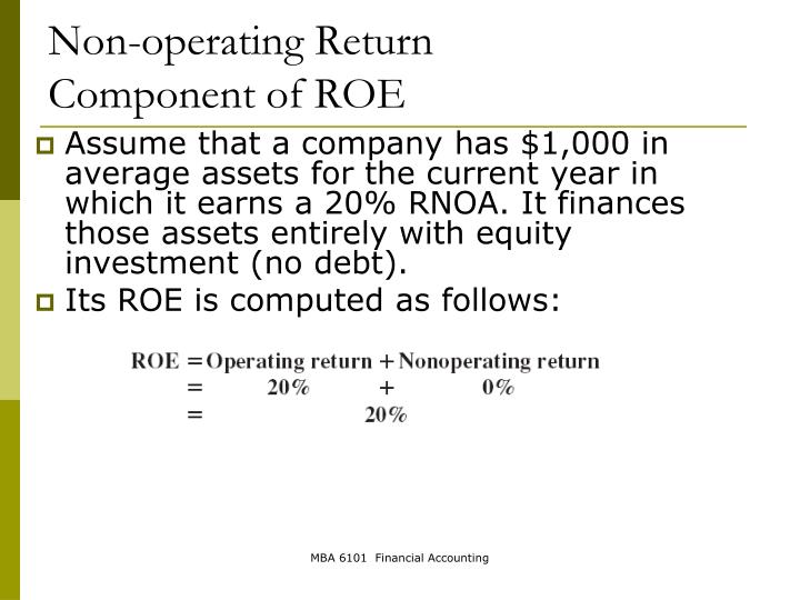PPT - MBA 6101: Financial Accounting Chapter 4: Analyzing and ...
