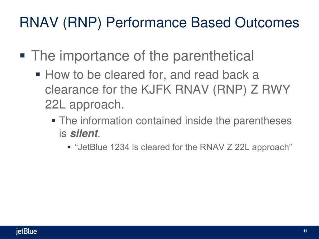 PPT - Mastering RNAV (RNP) Performance-Based Outcomes: Essential ...