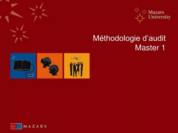PPT - Méthodologie d’audit Master 1 PowerPoint Presentation, free ...