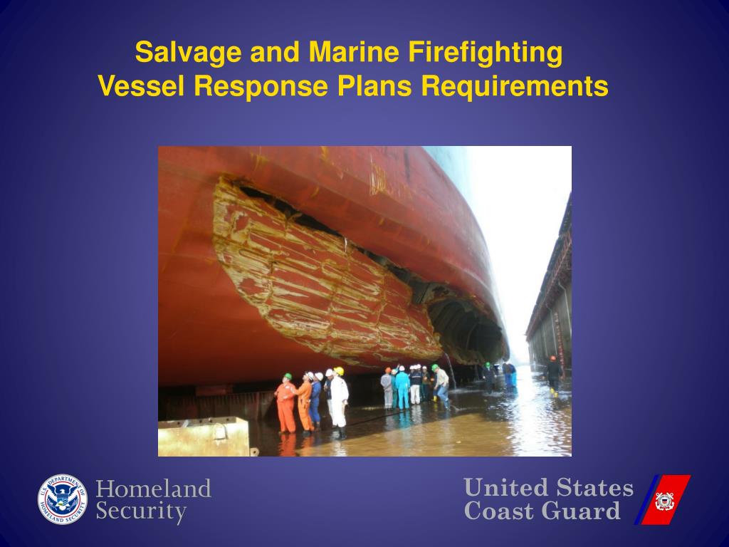 PPT - Salvage and Marine Firefighting Vessel Response Plans ...