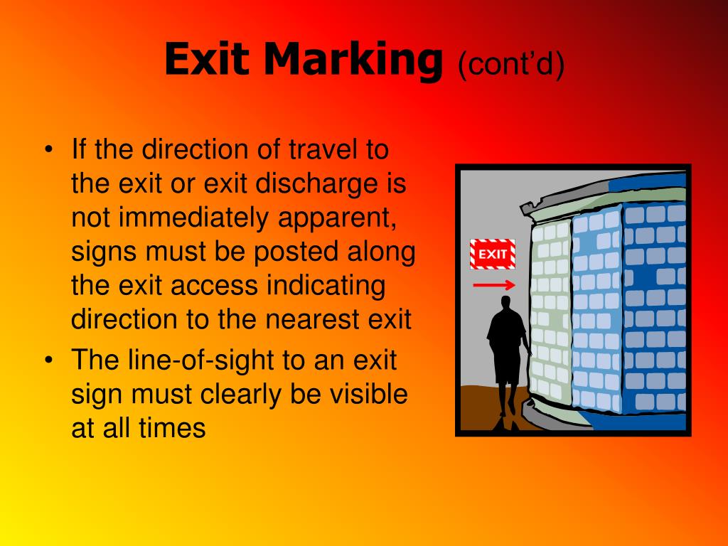 PPT - Means of Egress Fire Prevention and Protection PowerPoint ...