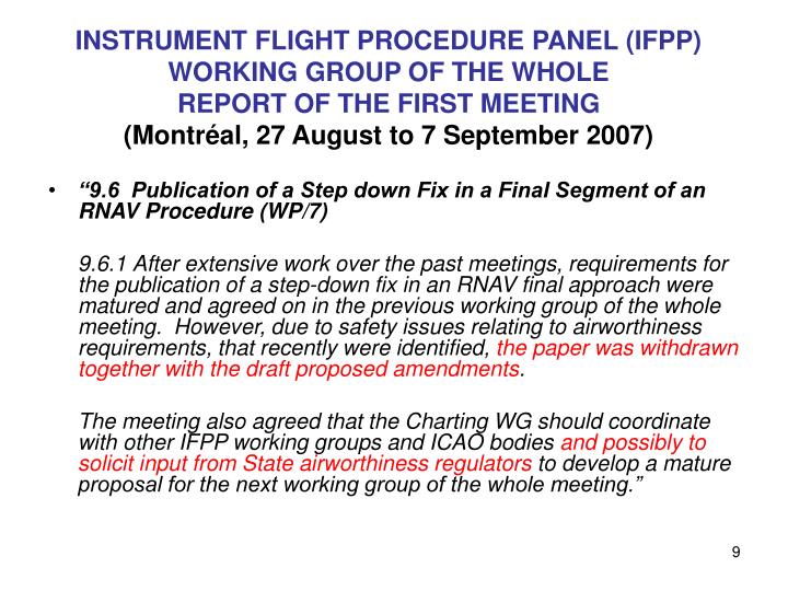 PPT - RNAV approach Step Down Fix Issue for LNAV operation PowerPoint ...