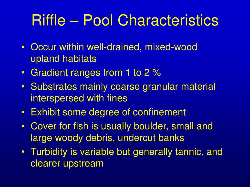 PPT - Overview Fish and Fish Habitat Inventory of the MILLIGAN and ...