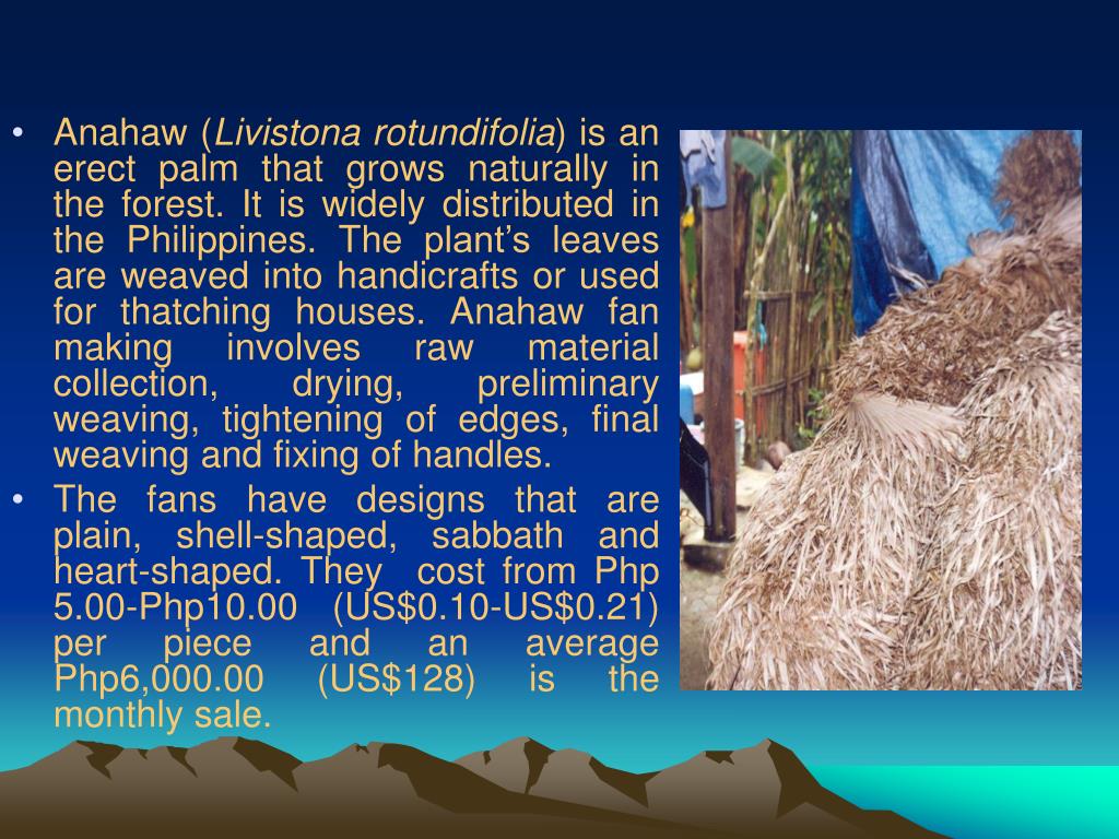 PPT - Marketing of Anahaw Fans in Quezon Province, Philippines ...