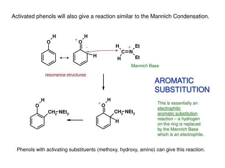 PPT - MANNICH REACTION PowerPoint Presentation - ID:1780941