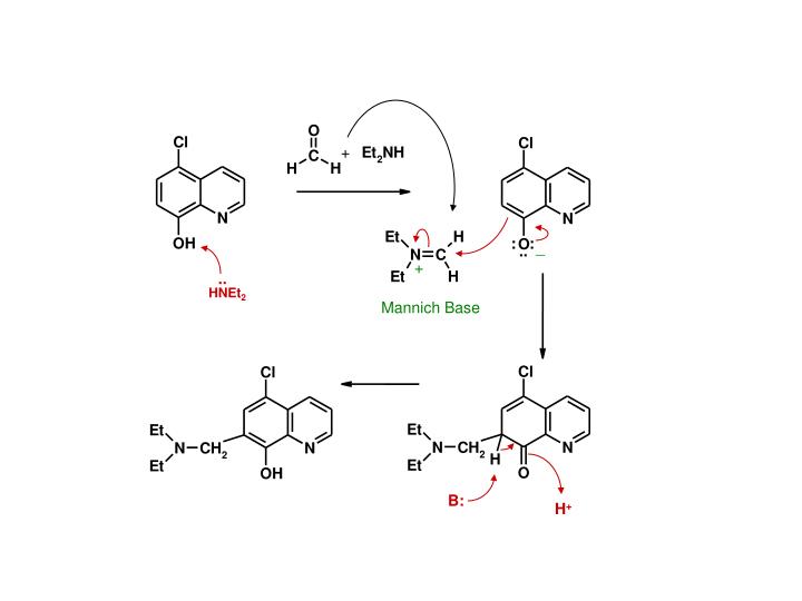 PPT - MANNICH REACTION PowerPoint Presentation - ID:1780941