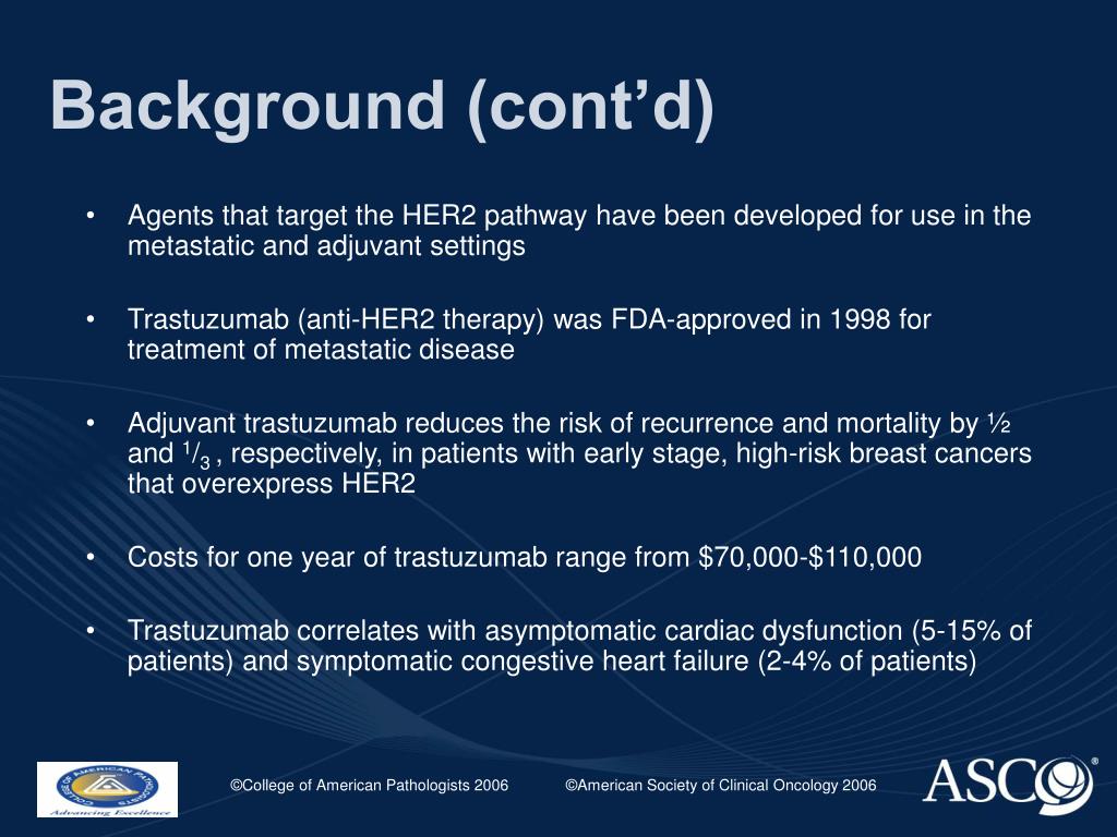 PPT - Guideline Recommendations for HER2 Testing in Breast Cancer ASCO ...