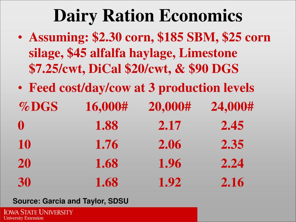 PPT - Distillers Grains and Livestock Production PowerPoint ...