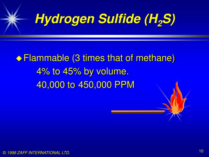 PPT - Hydrogen Sulfide (H 2 S) Awareness Training PowerPoint ...