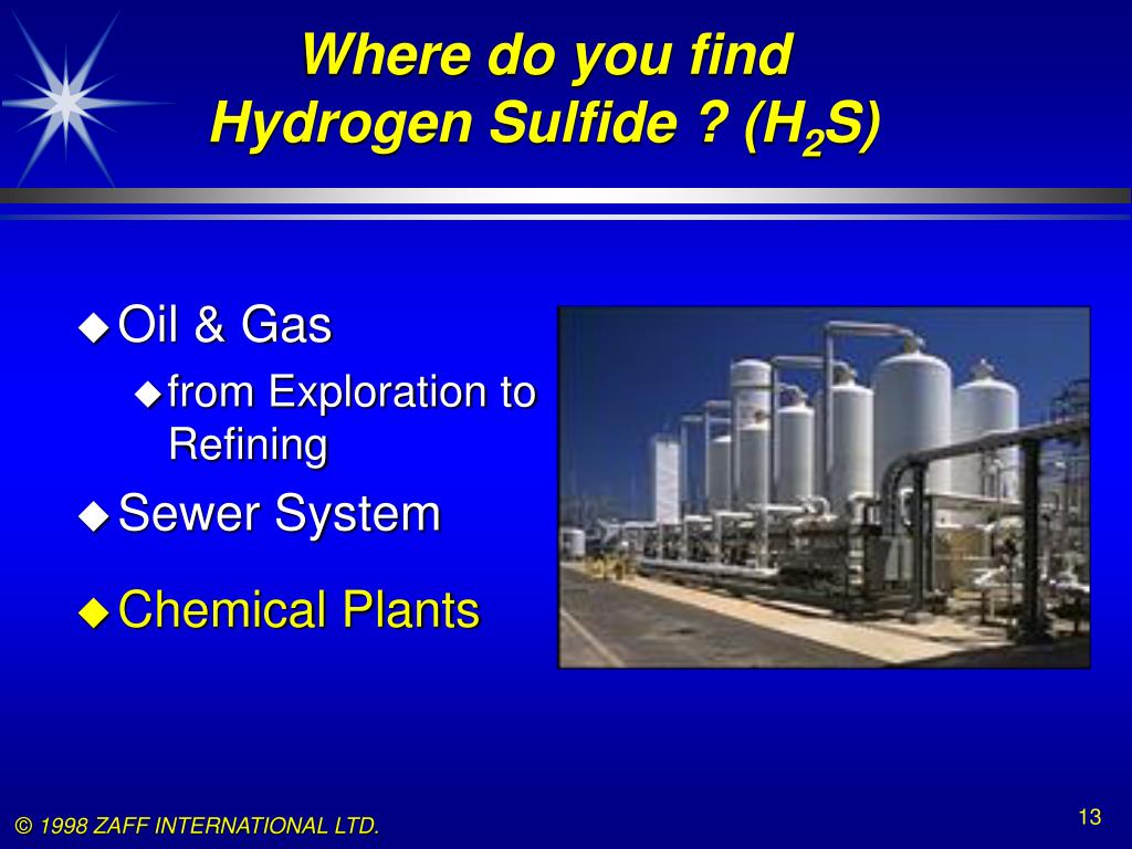 PPT - Hydrogen Sulfide (H 2 S) Awareness Training PowerPoint ...