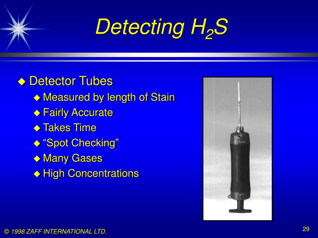 PPT - Hydrogen Sulfide (H 2 S) Awareness Training PowerPoint ...