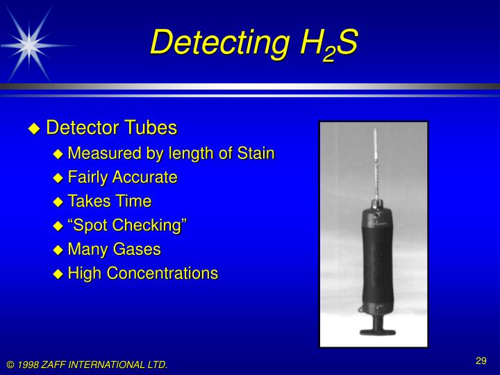 PPT - Hydrogen Sulfide (H 2 S) Awareness Training PowerPoint ...