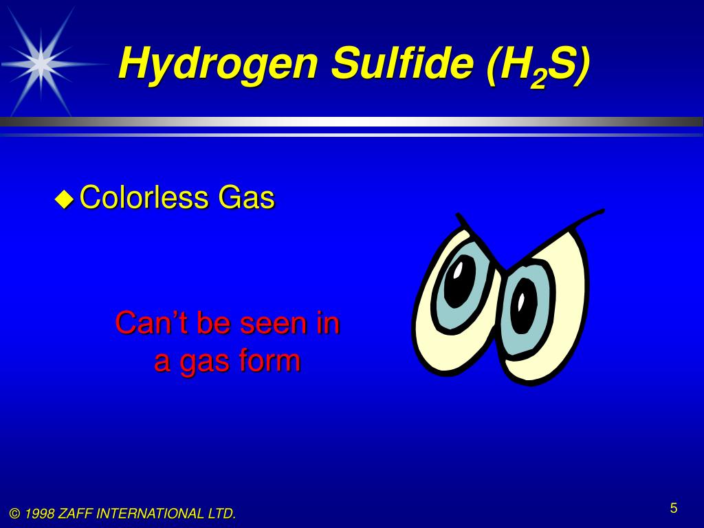 PPT - Hydrogen Sulfide (H 2 S) Awareness Training PowerPoint ...