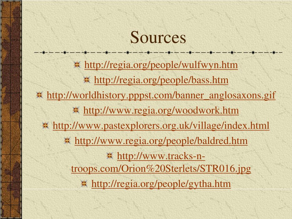 PPT - Jobs and Trades of Anglo Saxons PowerPoint Presentation, free ...