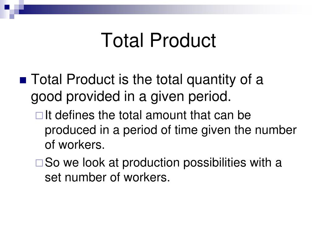 PPT - Economic Profit, Production and Economies of Scale PowerPoint ...