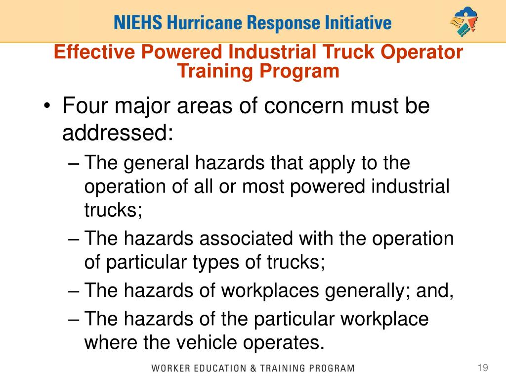 PPT - Forklift Operator Training OSHA 1910.178 Powered Industrial ...
