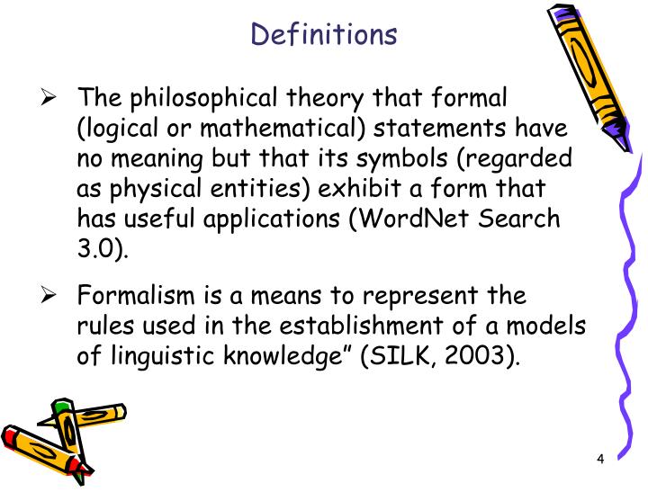 PPT - Formalism in Knowledge Organization PowerPoint Presentation - ID ...