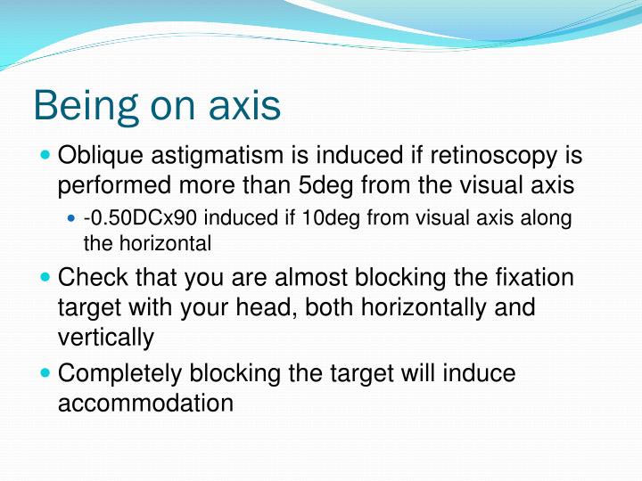PPT - Retinoscopy PowerPoint Presentation - ID:1782161