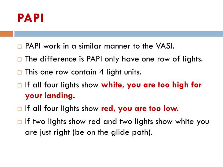 PPT - Lecture 11: Approach Lighting System (ALS) PowerPoint ...