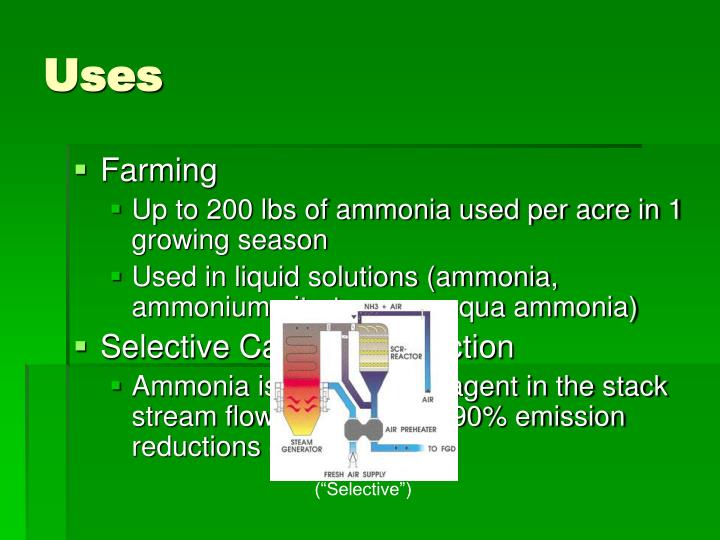 PPT - Ammonia PowerPoint Presentation - ID:1782776