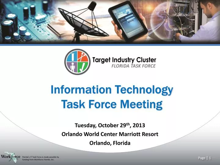 PPT - Information Technology Task Force Meeting PowerPoint Presentation ...