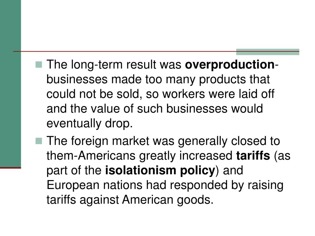 PPT - United States in the 1920s-Domestic Policies PowerPoint ...