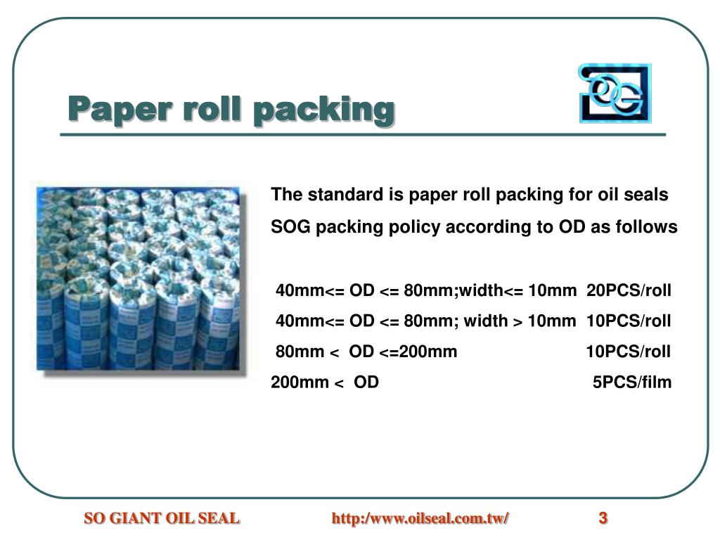 PPT - SO GIANT OIL SEAL INDUSTRIAL CO.,LTD. PowerPoint Presentation ...