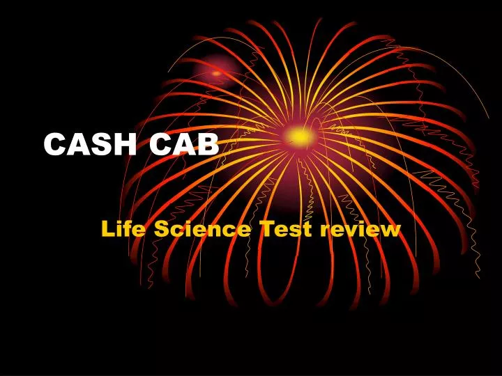 PPT - CASH CAB PowerPoint Presentation, free download - ID:1784214