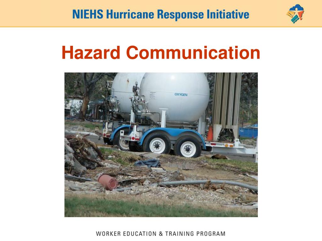 PPT - Safety Awareness for Responders to Hurricanes: Protecting ...