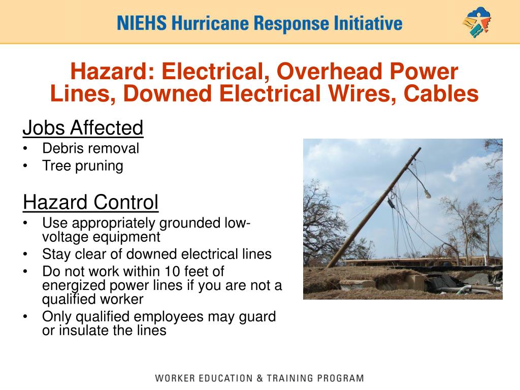 PPT - Safety Awareness for Responders to Hurricanes: Protecting ...