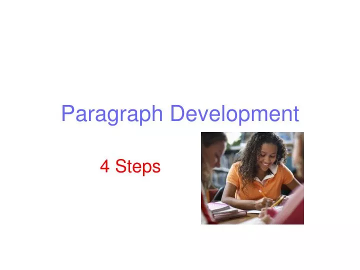 PPT - Paragraph Development PowerPoint Presentation, free download - ID ...