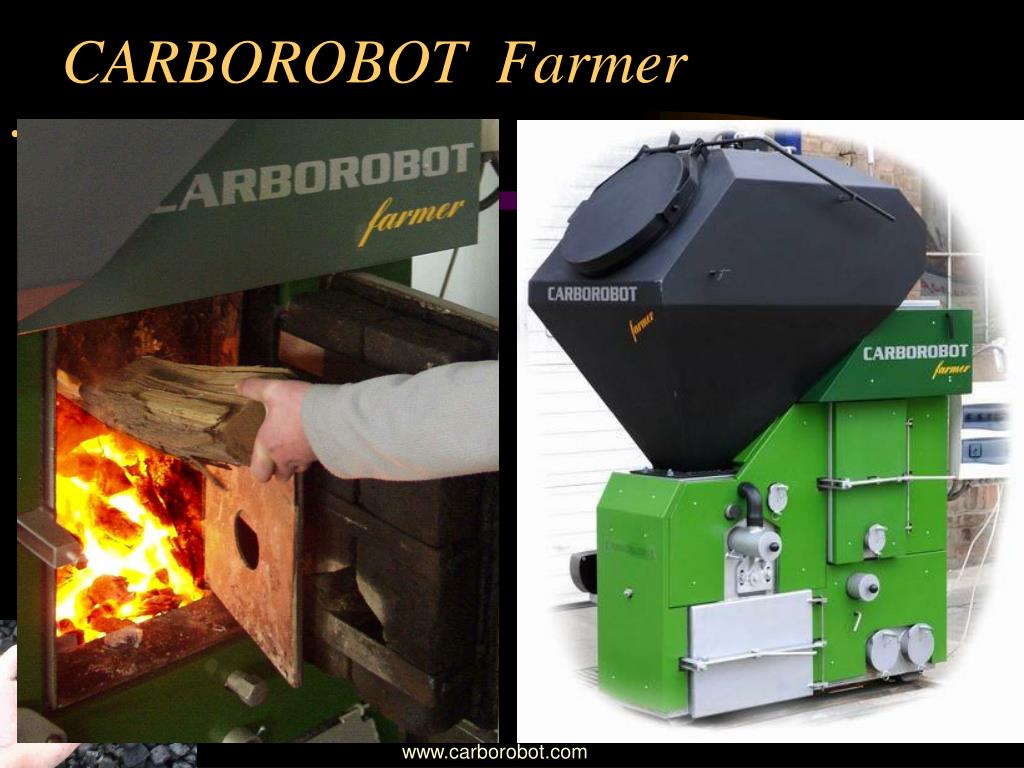PPT - Környezetkímélő tüzeléstechnika: a CARBOROBOT kazánok PowerPoint ...