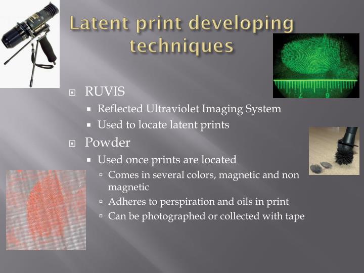 PPT - Methods for Taking Fingerprints PowerPoint Presentation - ID:1785035