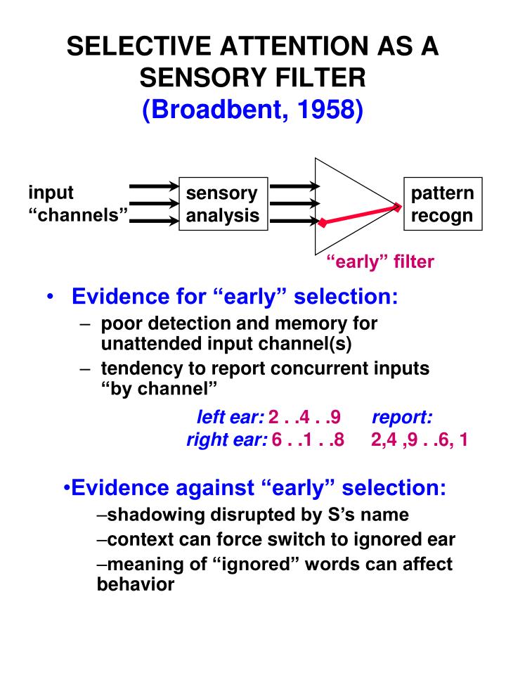 PPT - ATTENTION: SELECTIVITY AND RESOURCE ALLOCATION PowerPoint ...