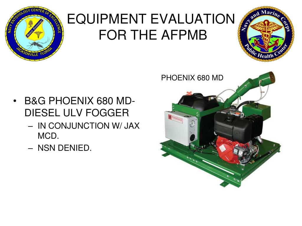 PPT - EQUIPMENT EVALUATIONS LEADING TO DOD’S NEXT GENERATION OF PEST ...