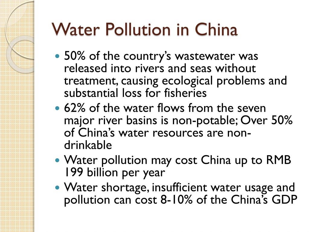 PPT - Water industry in china & China Water Affairs Group Limited (0855 ...