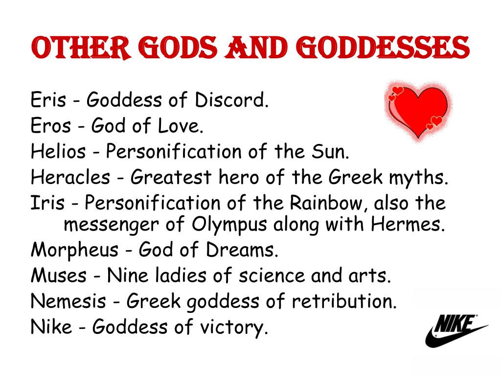PPT - Greek Mythology : Gods & Goddesses PowerPoint Presentation - ID ...