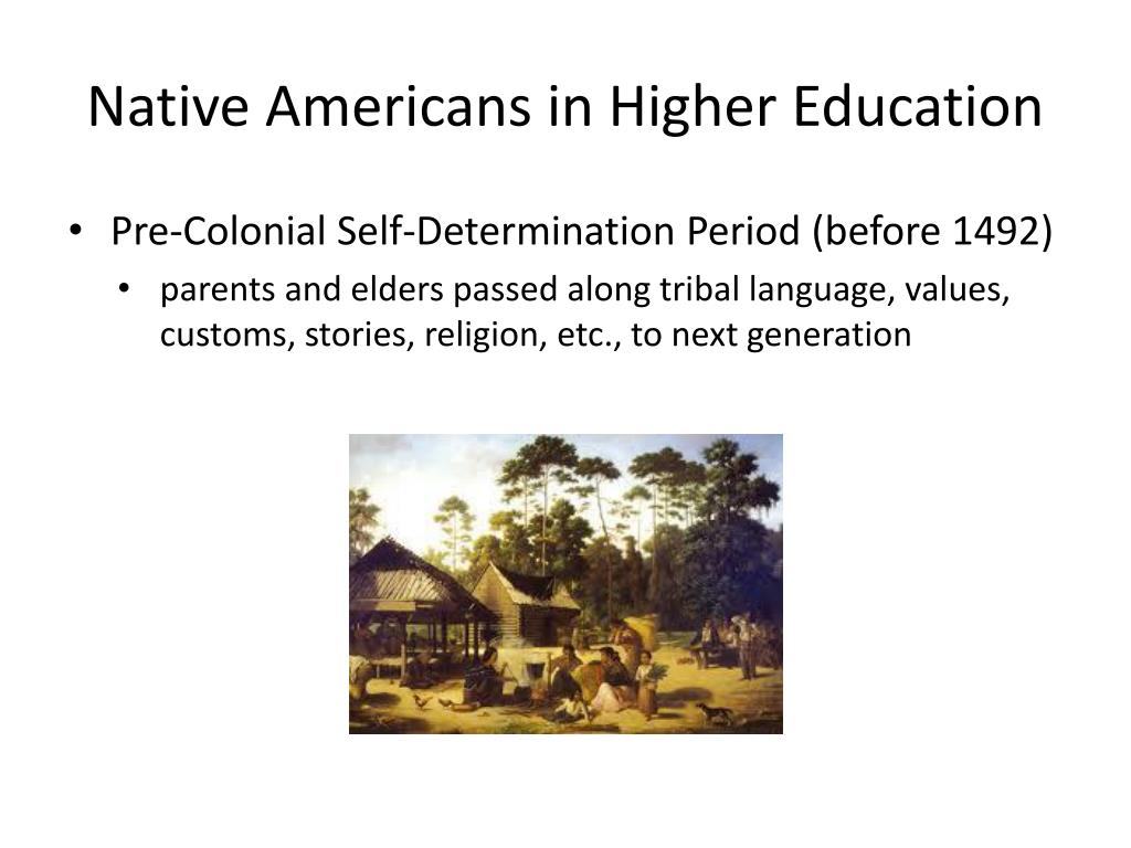PPT - Women and Native American Students in Higher Education PowerPoint ...