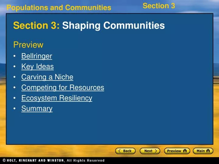 PPT - Section 3: Shaping Communities PowerPoint Presentation, free ...