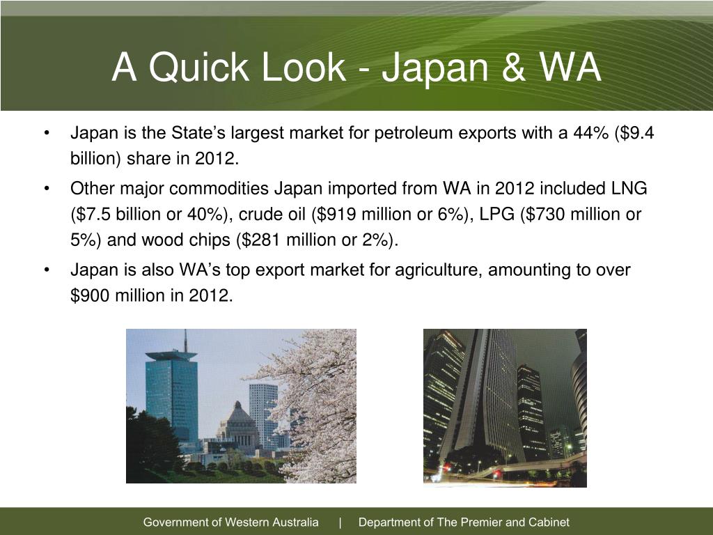 PPT - WA-Japan Relationship and Opportunities Craig Peacock ...